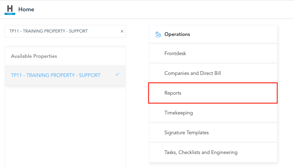 How to Configure Reports